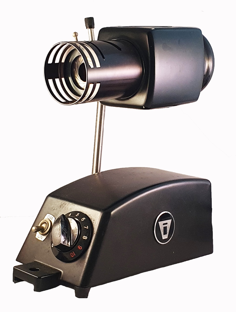 A picture containing design, microphone, projectorDescription ...