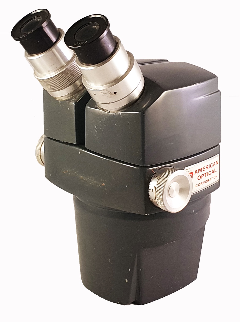 A close-up of a microscopeDescription automatically generated with ...