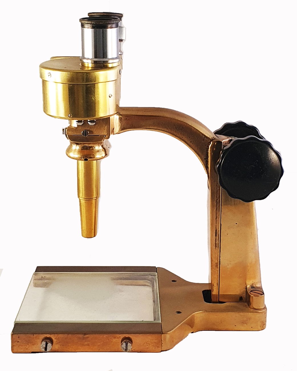 A close-up of a microscopeDescription automatically generated with ...