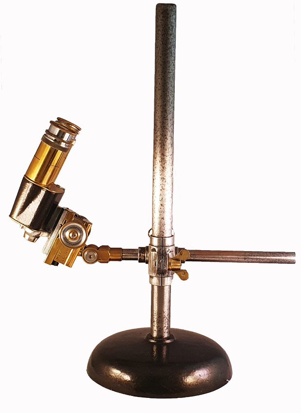 Microscope 408 (Ernst Leitz; stereoscopic binocular microscope; late 1930s)