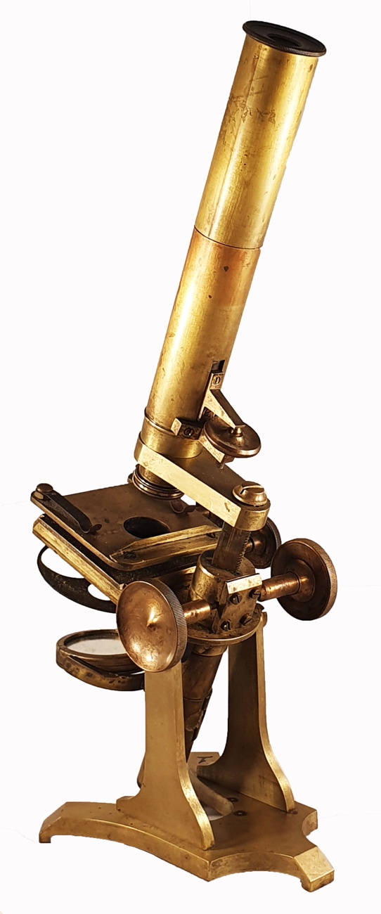 A close-up of a microscopeDescription automatically generated